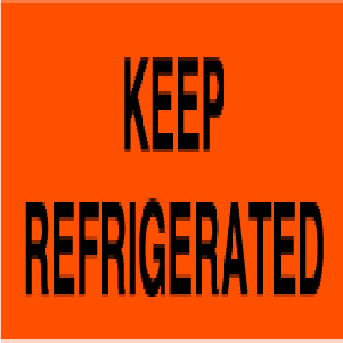 Keep Refrigerated Label Printable - Printable Word Searches