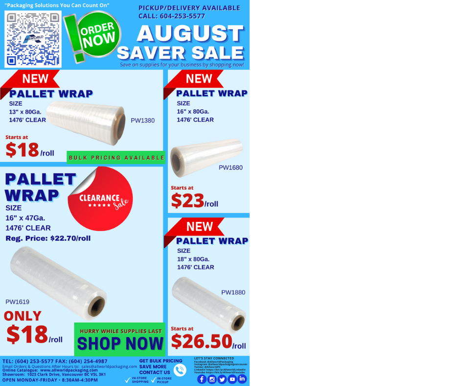 Flyer-monthly | Allworld Packaging Supplies Ltd.